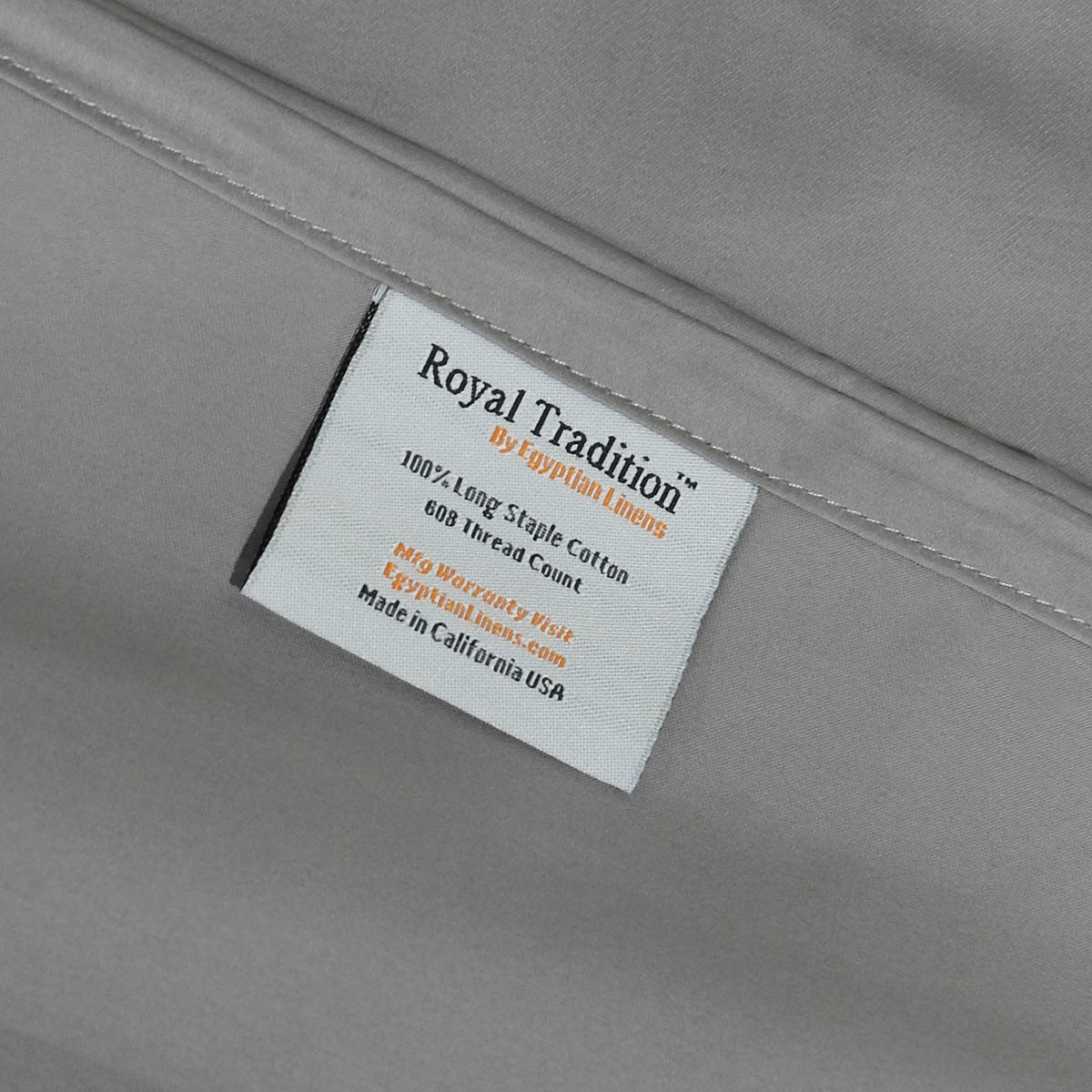 Shallow Pocket Fitted Sheet Only(6-10 Inches) - USA 608 Thread Count